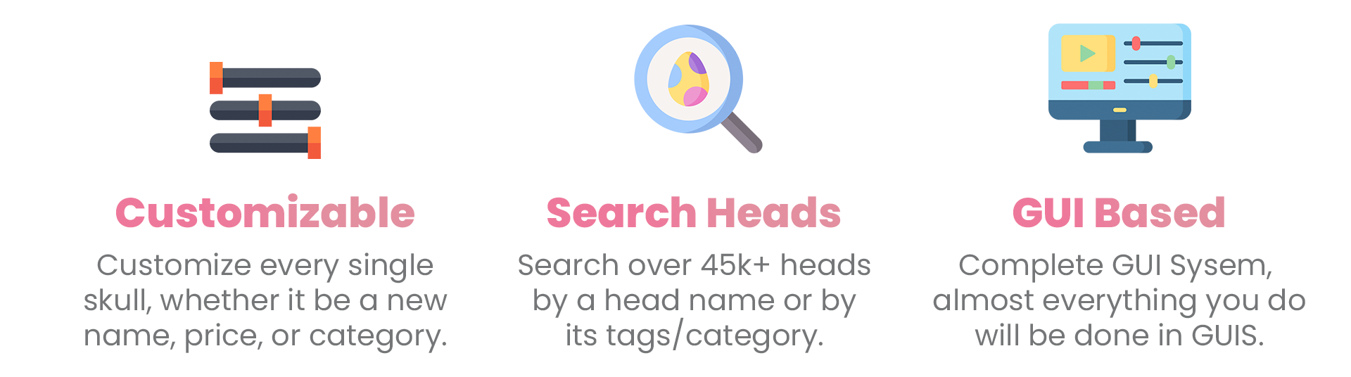 Skulls - The Ultimate Head Database | SpigotMC - High Performance ...