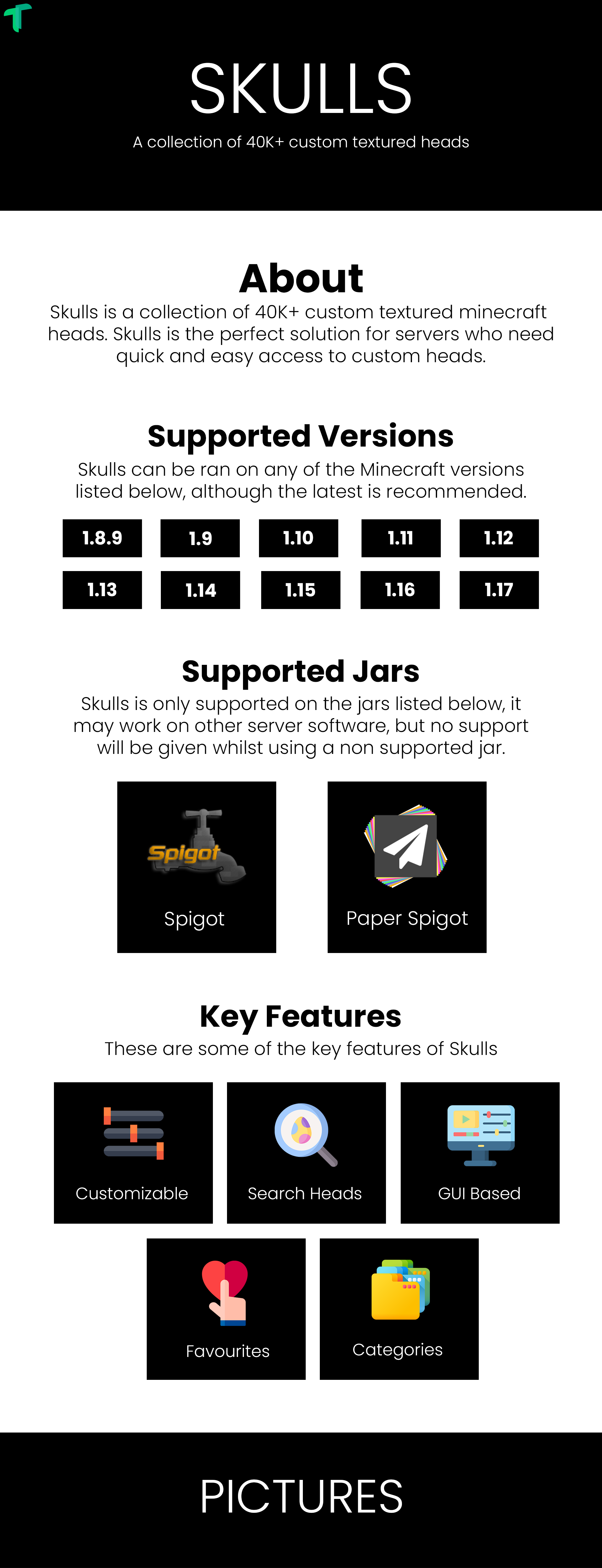 Skulls - The Ultimate Head Database | SpigotMC - High Performance Minecraft